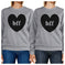 Bff Hearts BFF Matching Grey Sweatshirts | 365 In Love – 365 In Love ...