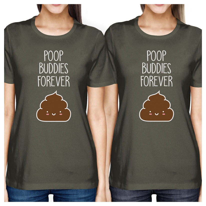 Poop Buddies BFF Matching Dark Grey Shirts | 365 In Love – 365 In Love ...